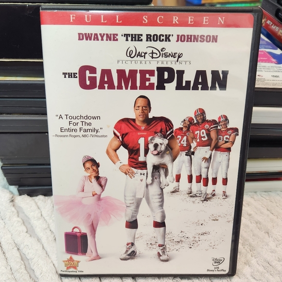 Walt Disney Pictures | Media | The Game Plan Movie Dvd Good Used ...